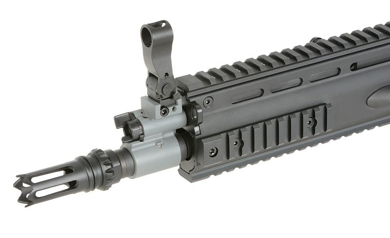 FN SCAR-L Subcarbine Replica with 25RPS, ESHOOTER ETU - Black [Cybergun ...