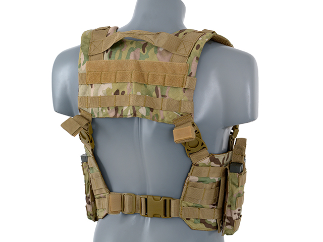 Split Front Chest Harness - Multicamo [8FIELDS] | Taiwangun
