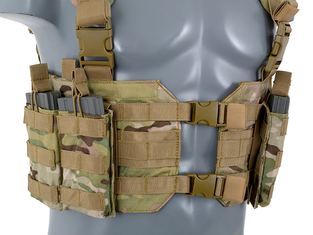 Split Front Chest Harness - Multicamo [8FIELDS] | Taiwangun