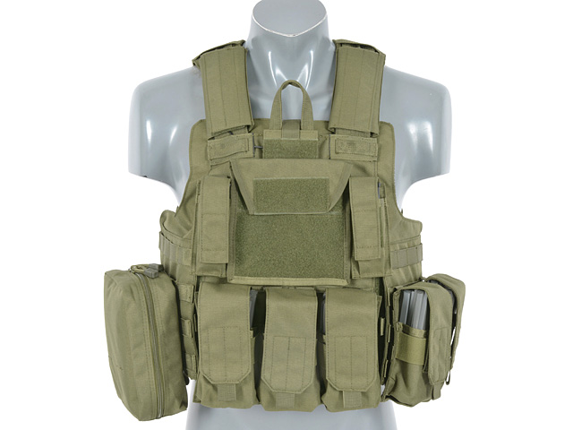 [Set] Combat Modular Armor System Replica - olive [8FIELDS] + Multi ...