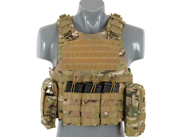 Lightweight AAV FSBE Assault Vest System V2 - Multicamo [8FIELDS ...