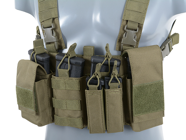 Buckle Up Chest Rig V3 - Olive [8FIELDS] | Taiwangun