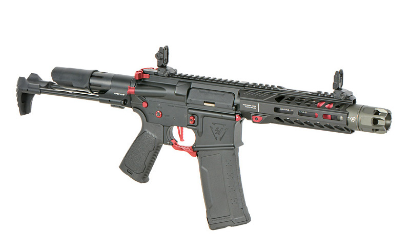 Strike industries 7" Raider Competition CQB AEG Rifle, Gen-2 - Red [EMG ...