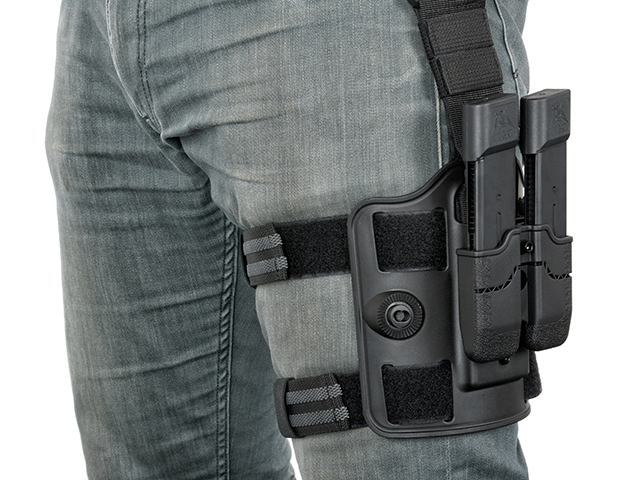 Airsoft Drop Leg Platform - Black [Amomax] | Taiwangun