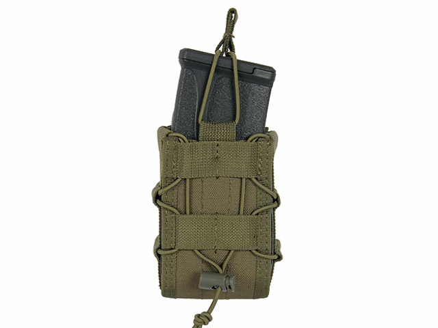 MOLLE Double Rifle Mag Speed Pouch - Olive | TaiwanGun US & EU