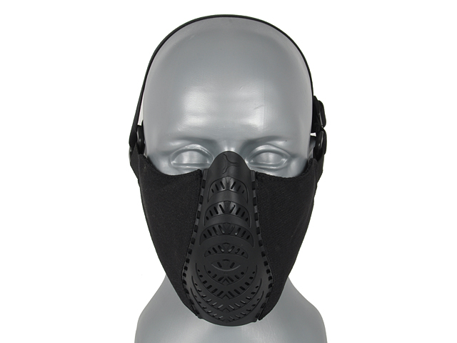 Half Face Mask - Black [FMA] | Taiwangun