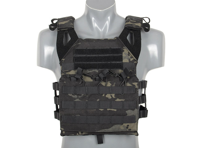 Jump Plate Carrier V2 - Multicam Black [8FIELDS PREMIUM] | TaiwanGun US & EU