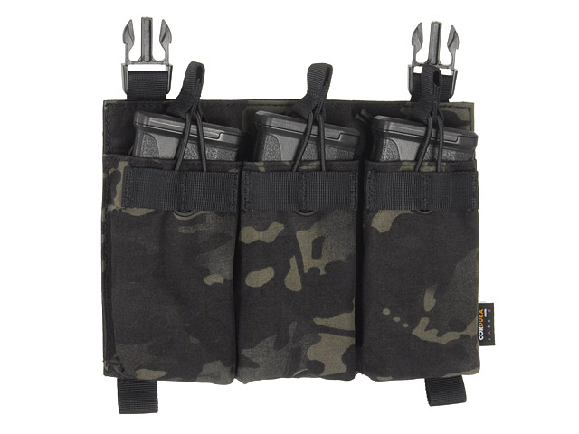 Buckle Up Triple 5.56 Mag Pouch - Multicam Black [8FIELDS PREMIUM ...