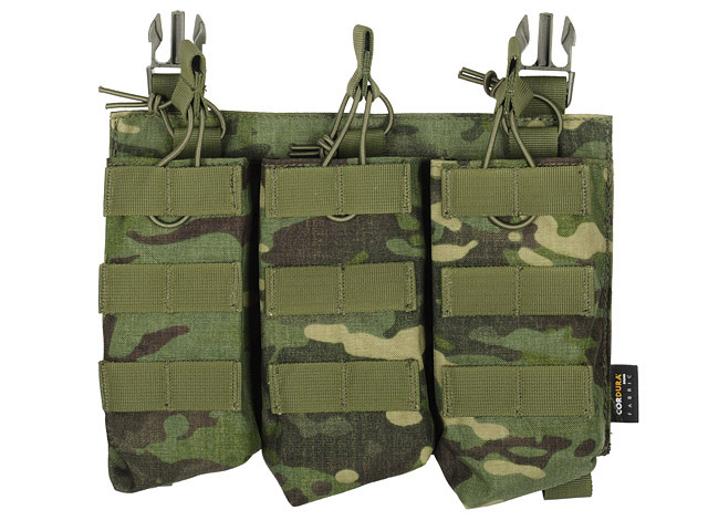 Buckle Up Triple AK47/AKM Mag Pouch - Multicam Tropic [8FIELDS PREMIUM ...